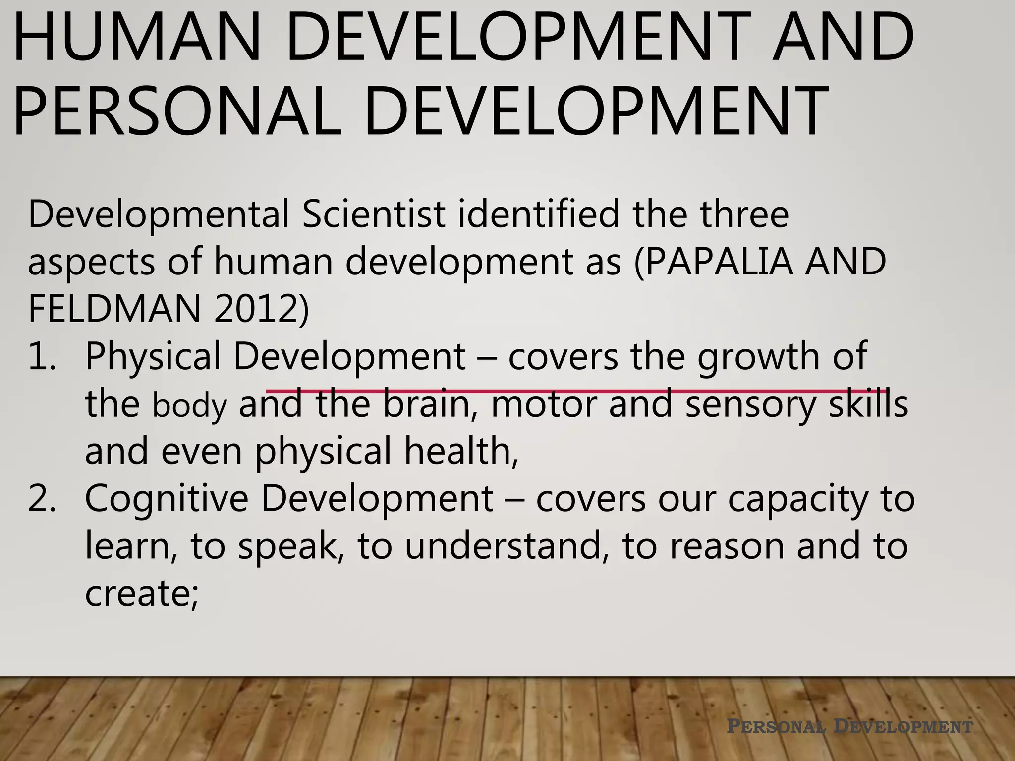 Introduction to-personal-development [autosaved] | PPTX