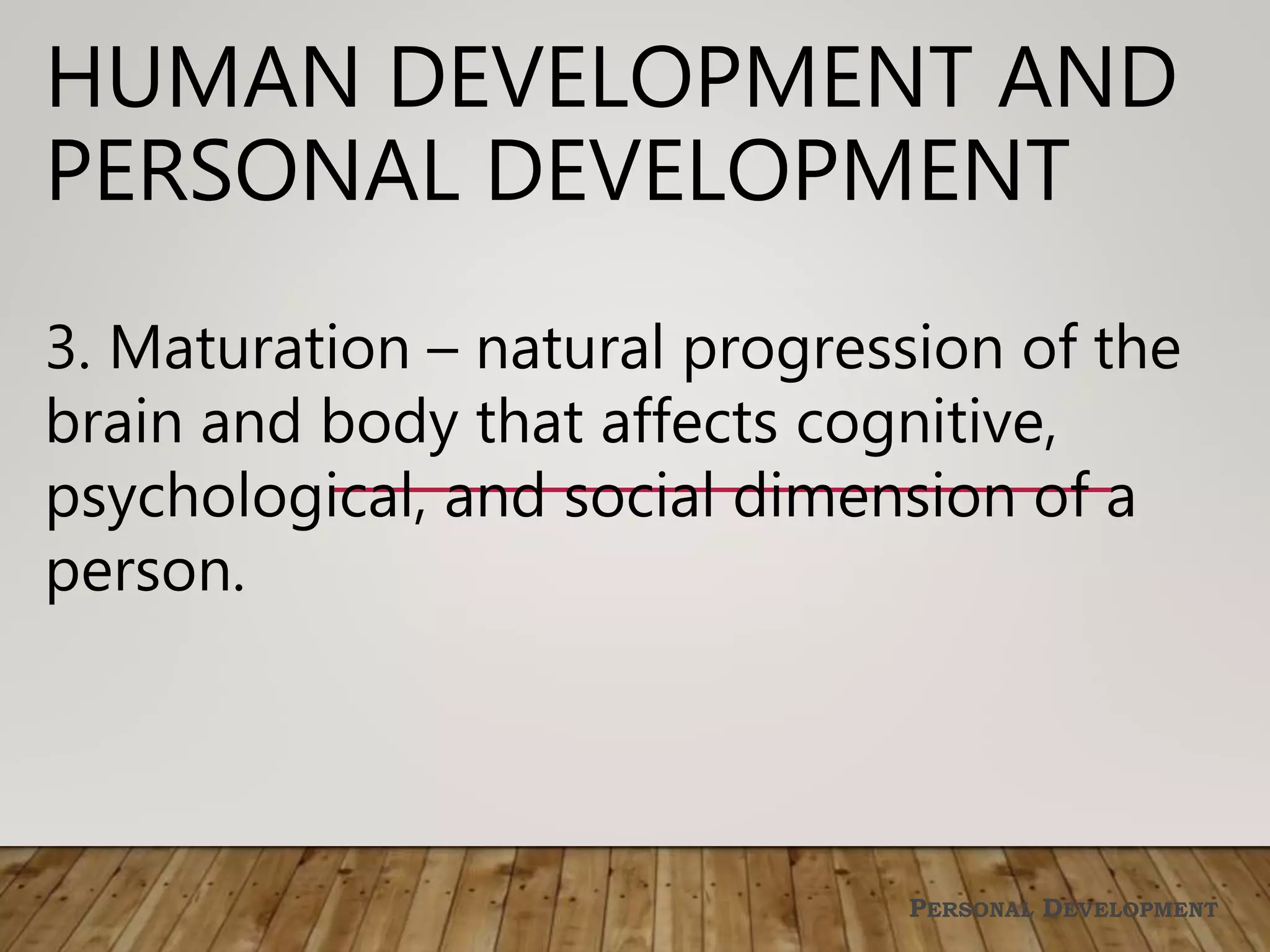 Introduction to-personal-development [autosaved] | PPTX