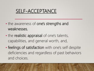 Introduction to-personal-development [autosaved] | PPTX | Mental Health ...