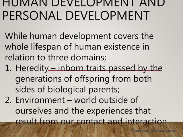 Introduction to-personal-development [autosaved] | PPTX | Mental Health ...