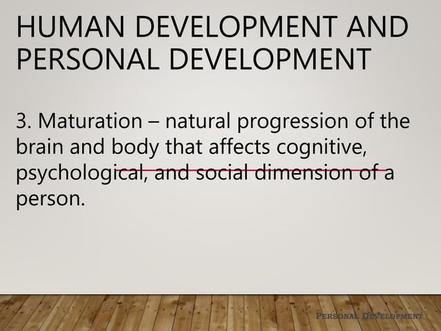 Introduction to-personal-development [autosaved] | PPTX | Mental Health ...