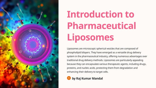 Introduction-to-Pharmaceutical-Liposomes | PPT | Free Download