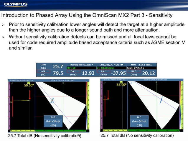 Introduction to Phased Array Using the OmniScan MX2 - Part Three | PDF