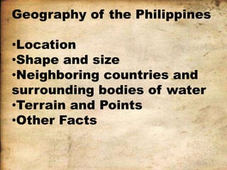 Introduction to-philippine-history | PPTX