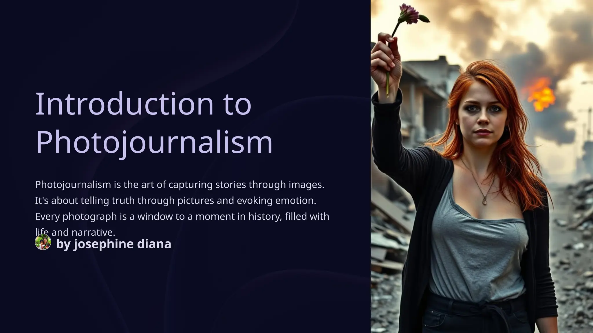 Introduction-to-Photojournalism,power of story telling.pptx