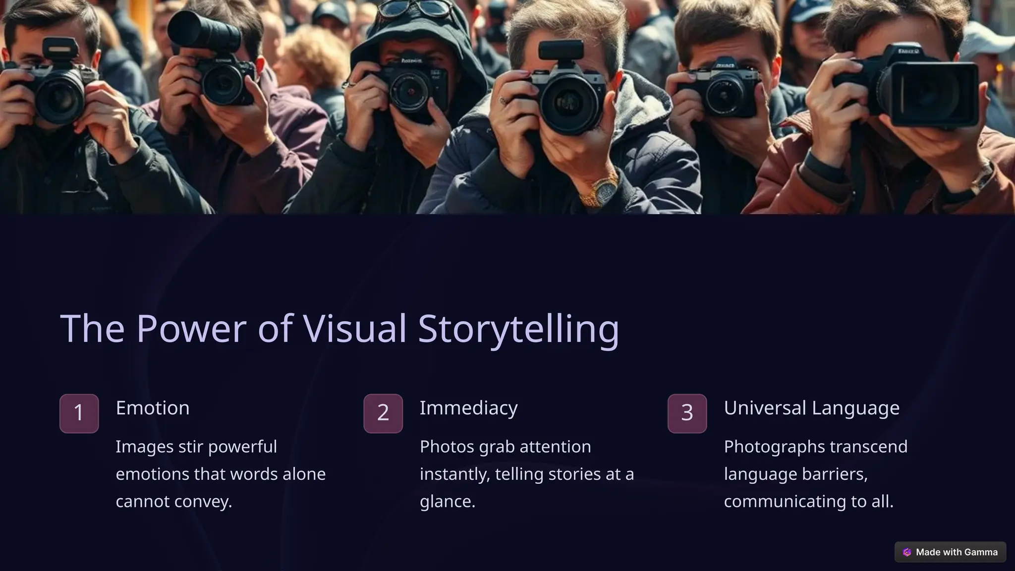 Introduction-to-Photojournalism,power of story telling.pptx