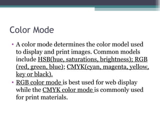 Introduction to Photoshop | PPT