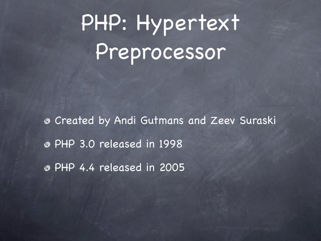 Introduction to PHP | PDF