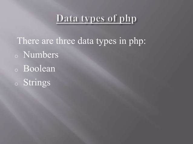 Introduction to php | PPTX