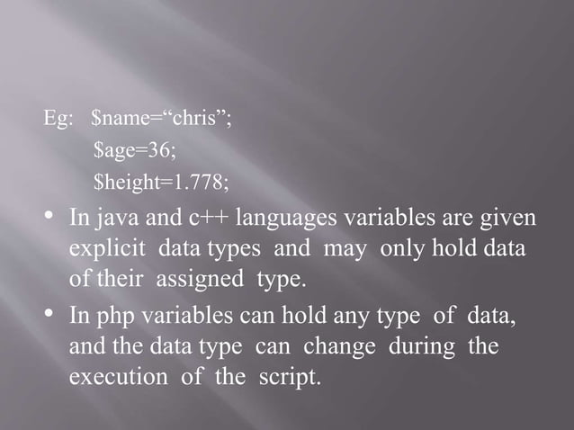 Introduction to php | PPTX