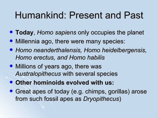 Introduction to physical anthropology | PPT