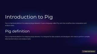 Introduction-to-Pig.pdmhjjjkhhgggghhjjjj | PDF
