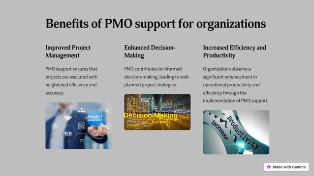 Introduction to PMO Support - One Federal Solution | PPT