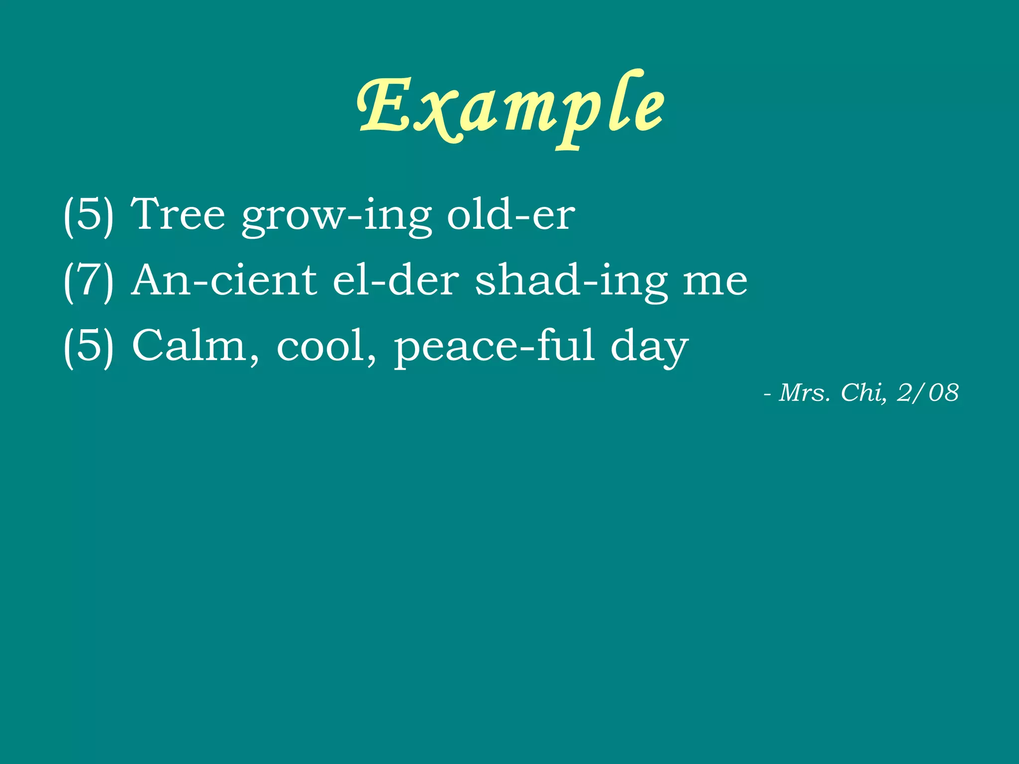 Introduction To Poetic Terminology | PPT