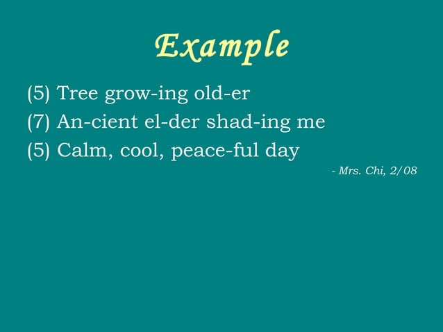 Introduction To Poetic Terminology | PPT | Poetry | Books and Literature