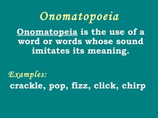 Introduction To Poetic Terminology | PPT