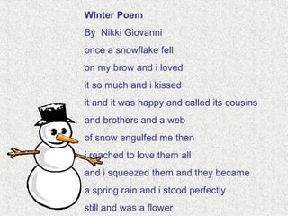 Introduction to Poetry | PPT