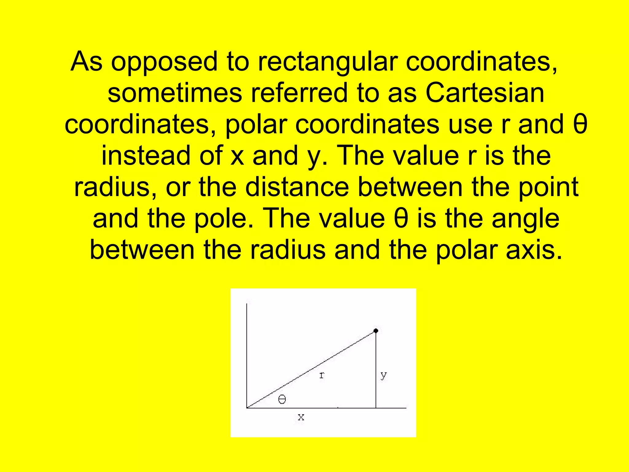 Introduction To Polar Coordinates And Graphs | PPT