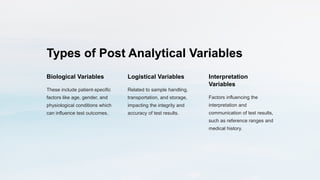 Introduction-to-Post-Analytical-Variables-in-Clinical-Laboratory ...