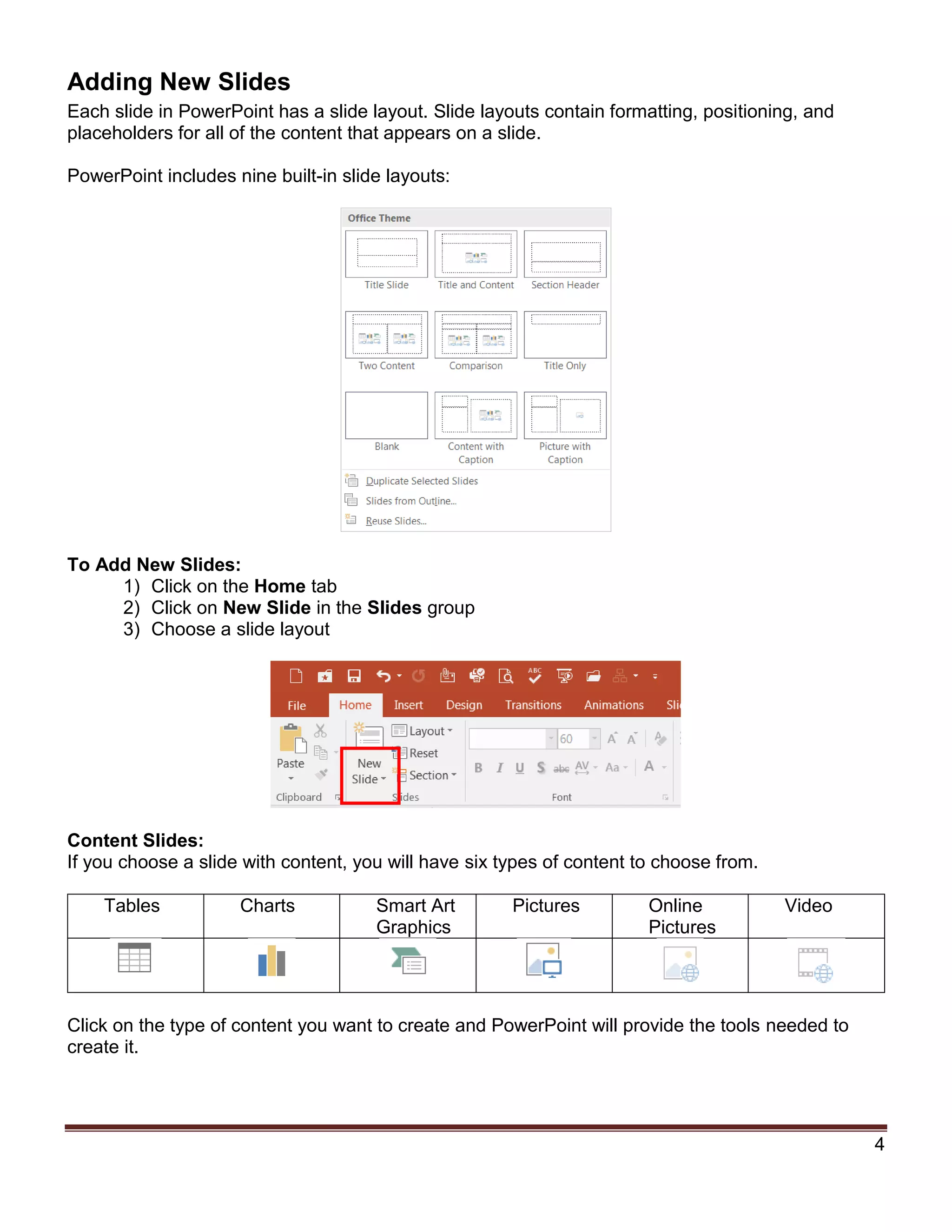 Introduction to-power point-2016 | PDF | Desktop Publishing | Computer Software and Applications