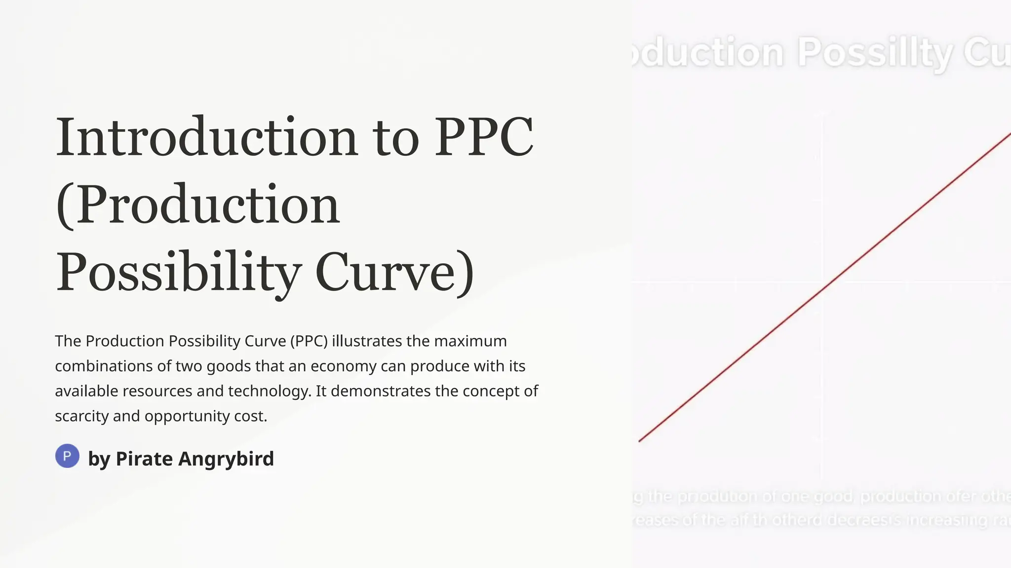 Introduction-to-PPC-Production-Possibility-Curve.pptx | Economy ...