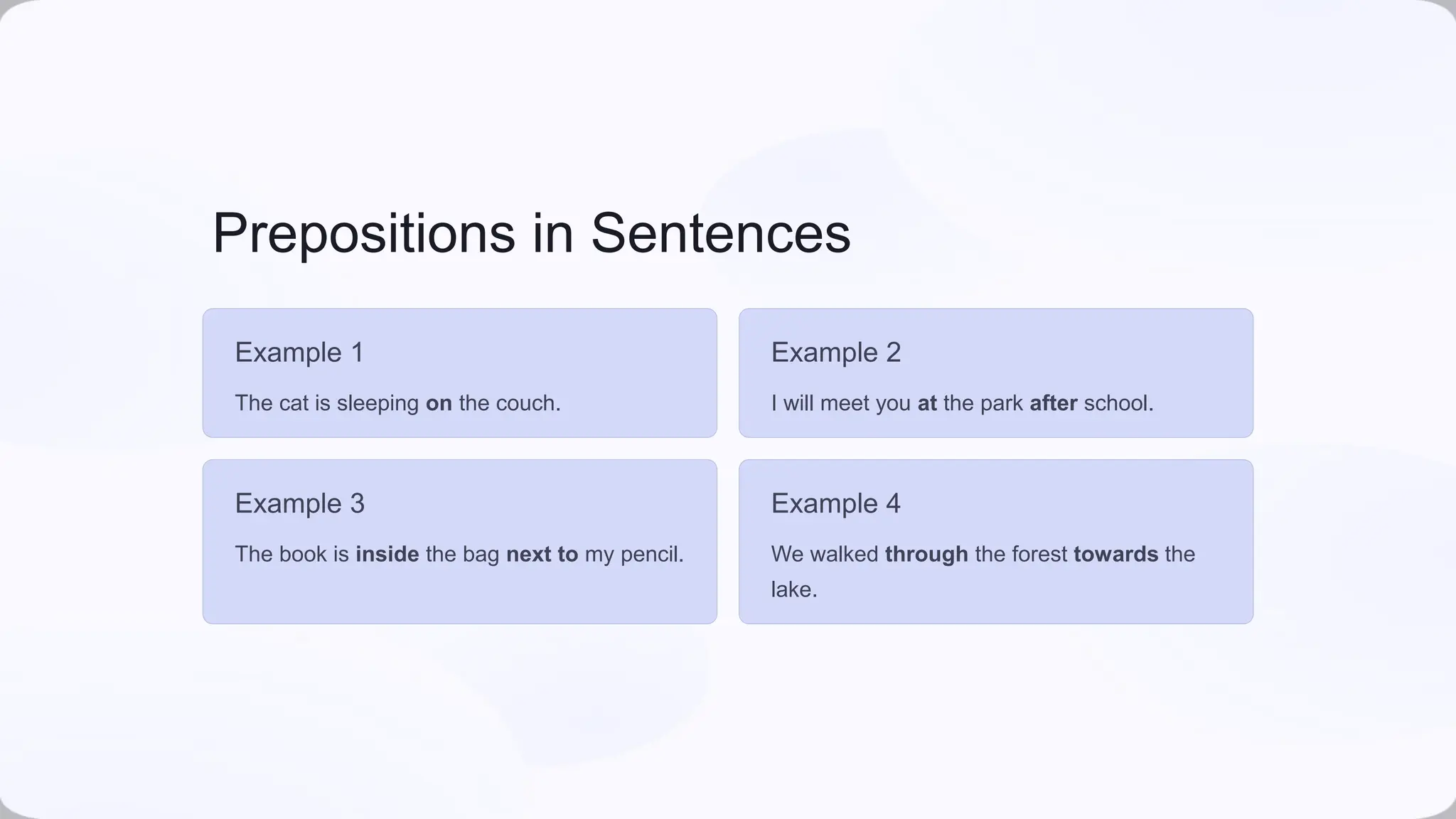 Introduction-to-Prepositions. 5th Grade Language | PPTX