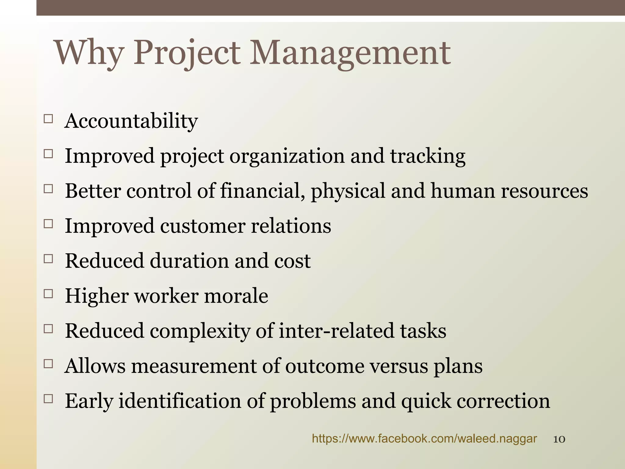 Introduction to Project Management | PPT