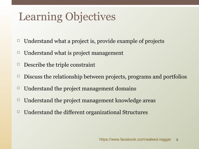 Introduction to Project Management | PPT