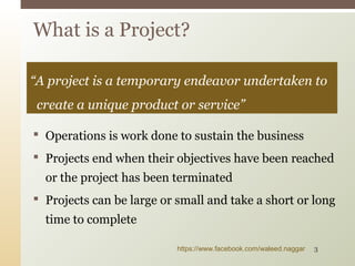 Introduction to Project Management | PPT