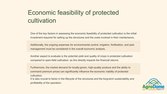 Introduction-to-Protected-Cultivation.pptx | Agriculture | Industries