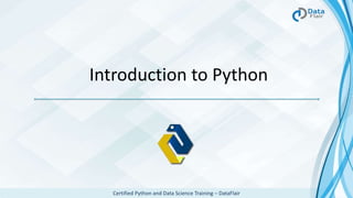 Introduction to-python | PPT