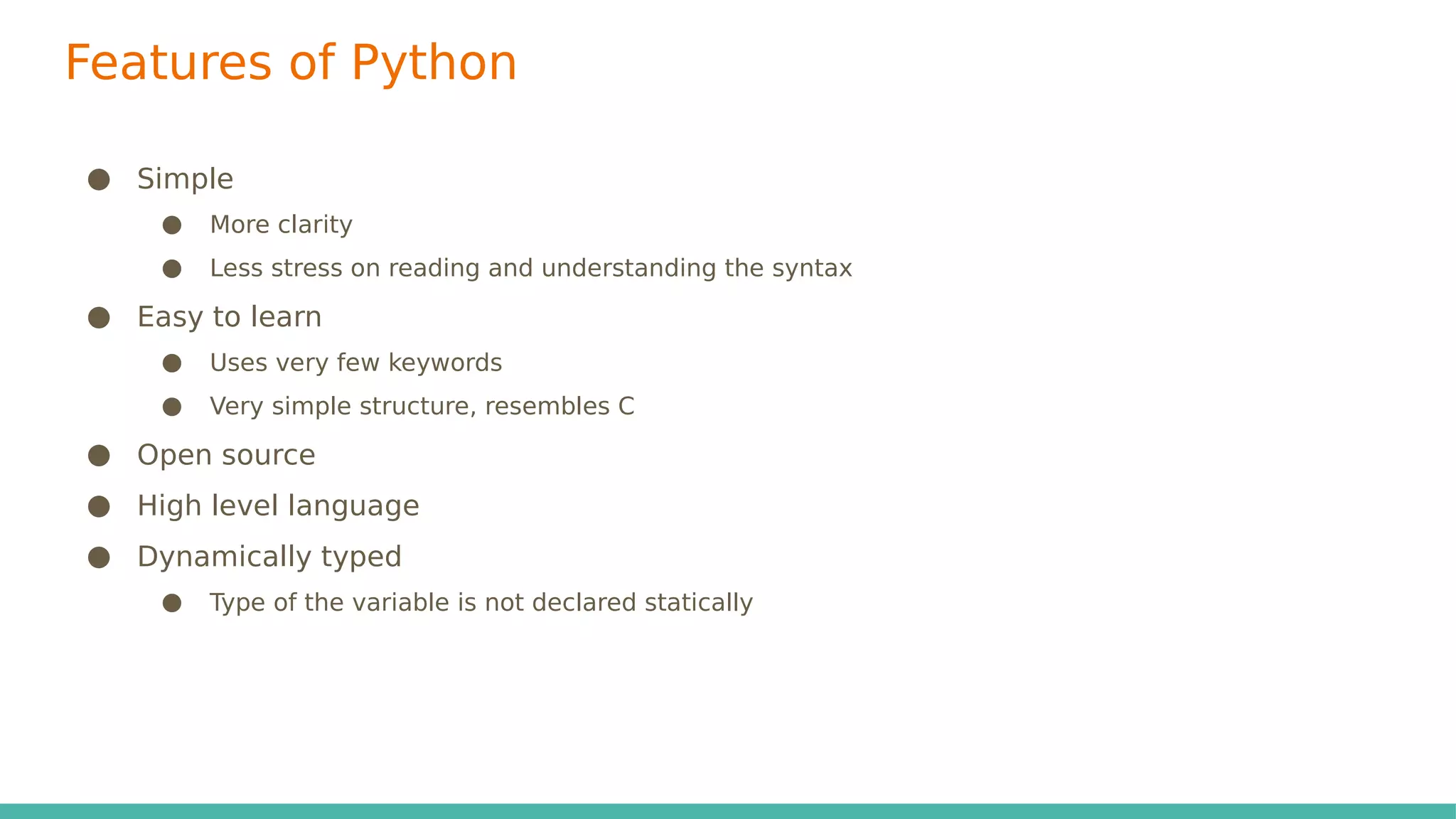 Introduction to Python | PDF