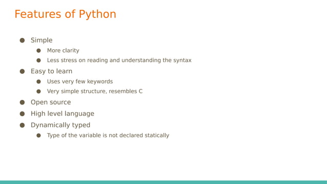 Introduction to Python | PDF