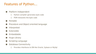Introduction to Python | PDF