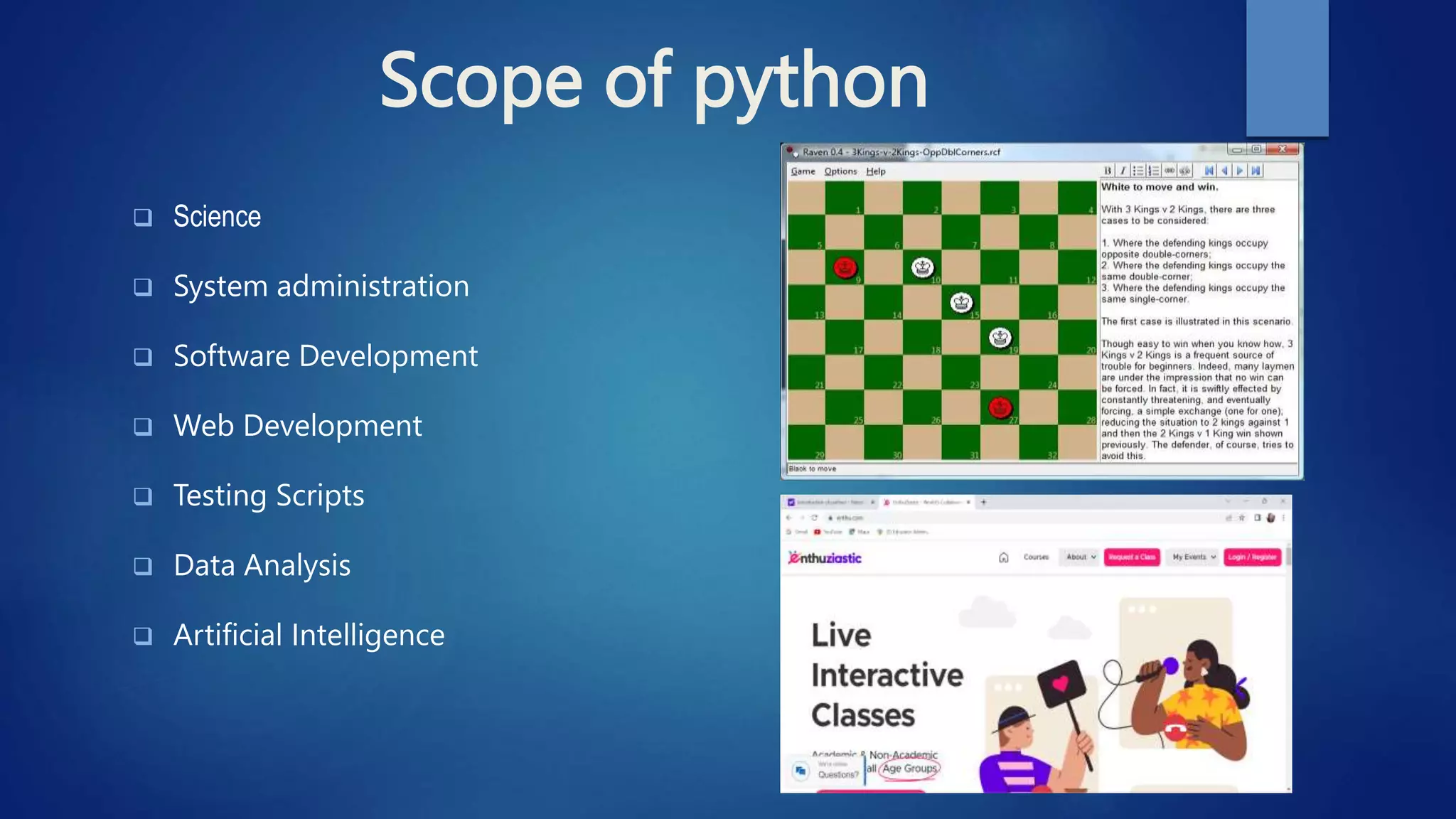 Introduction To Python Ppt 2864