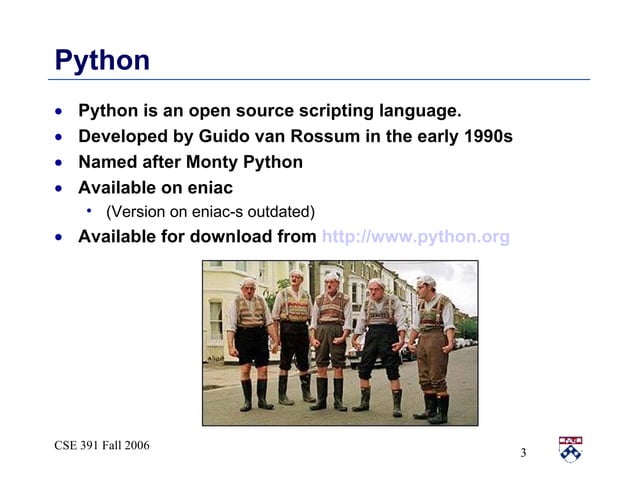 Introduction to Python | PPT