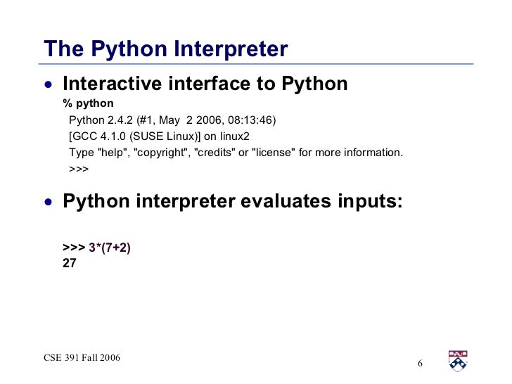 Introduction to Python