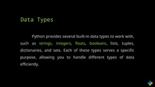 Introduction-to-Python.pptx grade 9 ICT. | PPTX