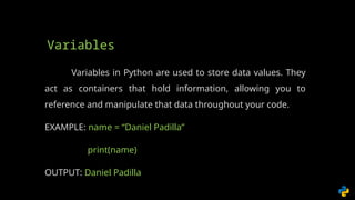 Introduction-to-Python.pptx grade 9 ICT. | PPTX