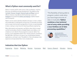 Introduction-To-Python- a guide to master | PPT