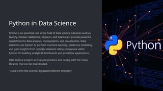 First of all, what is Python? According t | PPT