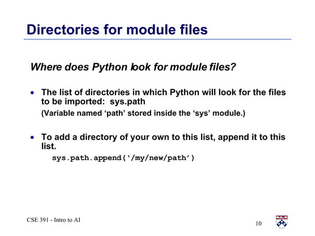 Introduction To Python Part Three Ppt