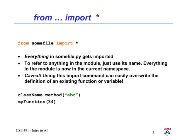 Introduction To Python Part Three Ppt