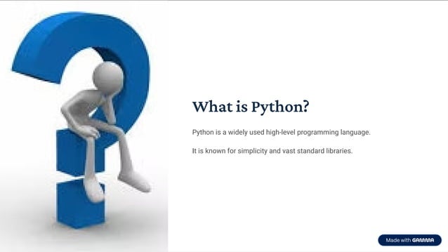 Brief Introduction to Python Programming | PPT