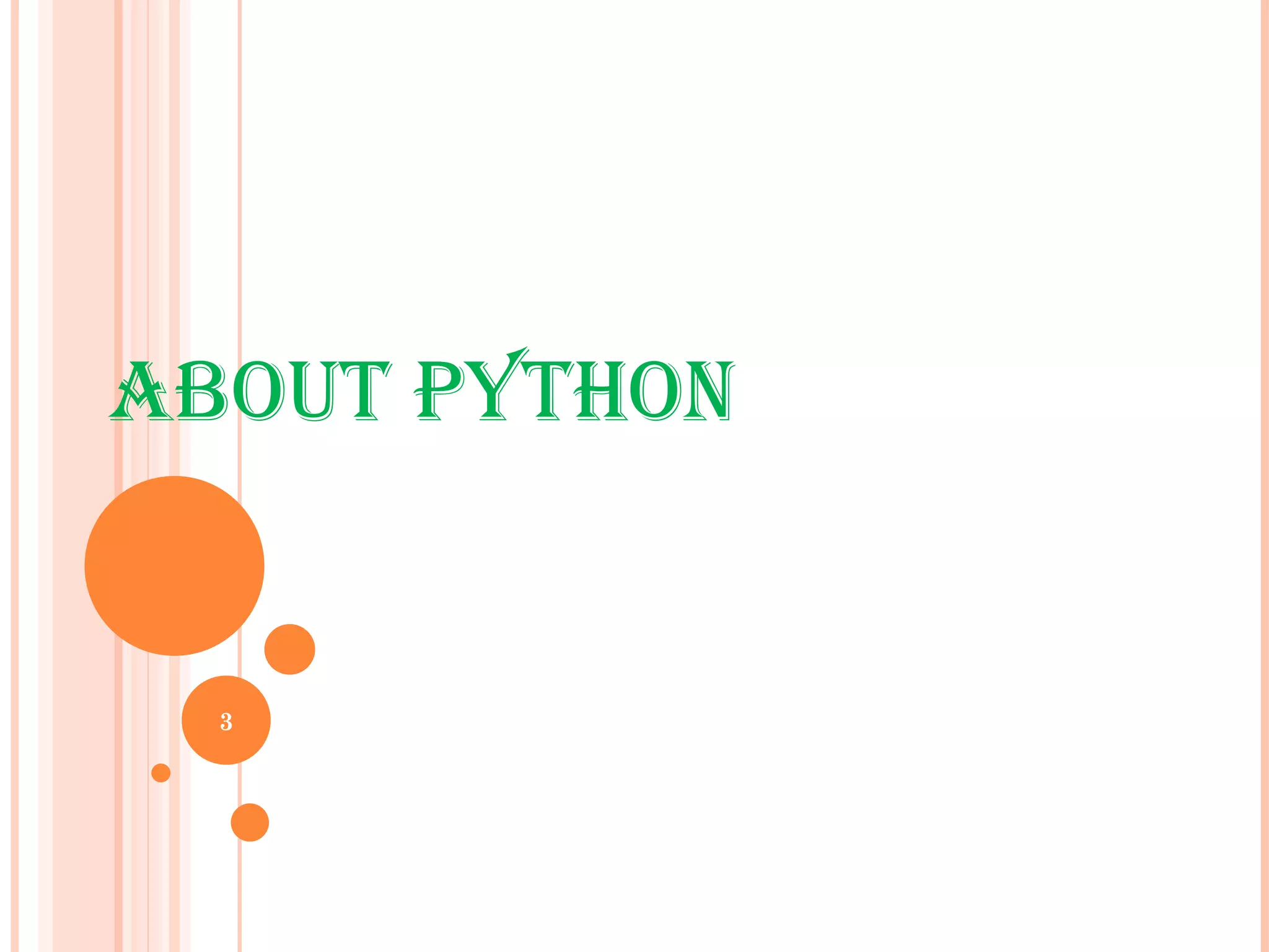Introduction To Python | PPT