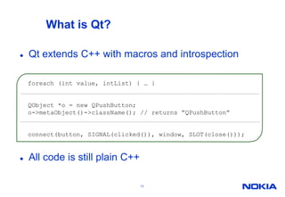Introduction to Qt | PPTX