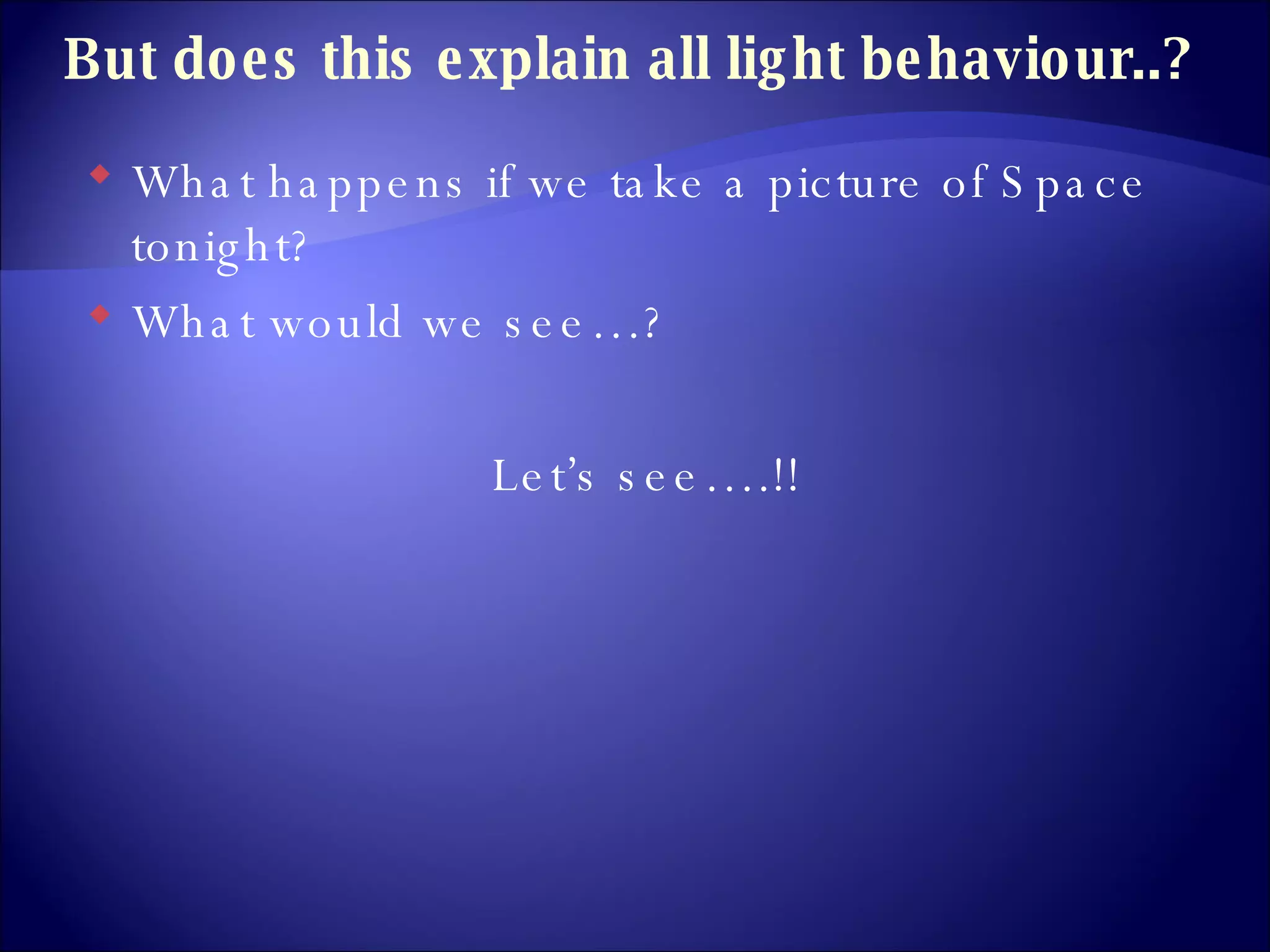 Introduction To Quantum Behaviour | PPT | Physics | Science