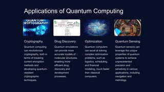 Introduction to Quantum Computing and Classical Computing | PPTX