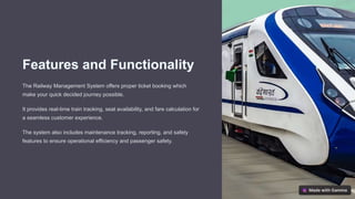 Introduction-to-Railway-Management-System (2) (1).pptx | Rail Travel ...