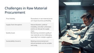 Introduction to Raw Materials Used in Manufacturing Process | PPTX ...